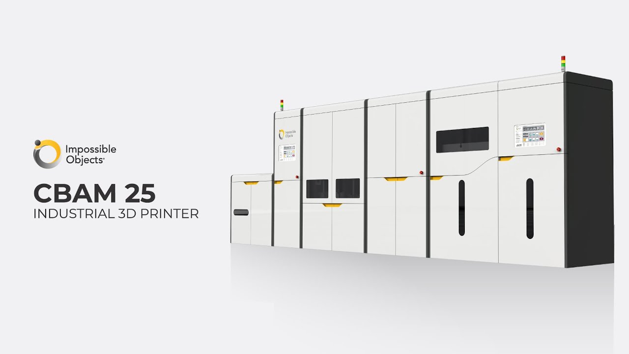 CBAM 25 The World’s Fastest Industrial 3D Printer | The parts you need ...
