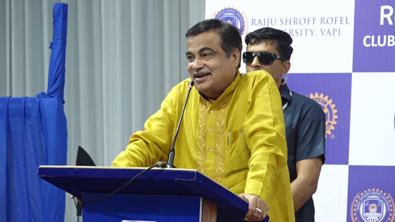 Addressing Foundation Ceremony of Rajju Shroff ROFEL University, Vapi ...