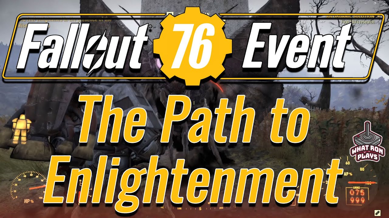 Fallout 76 Event: The Path to Enlightenment - Solo - YouTube