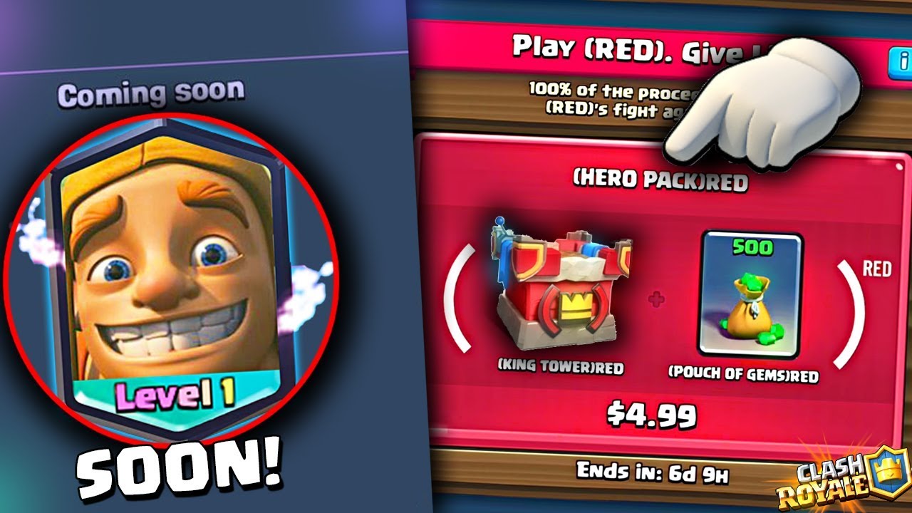 NEW CARDS and TOWERS of the "NEW RED UPDATE" in Clash Royale!? THINGS ...
