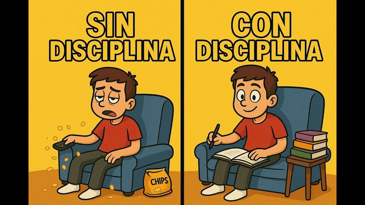 Si sigues estos 5 PASOS serás DISCIPLINADO en 6 minutos - YouTube