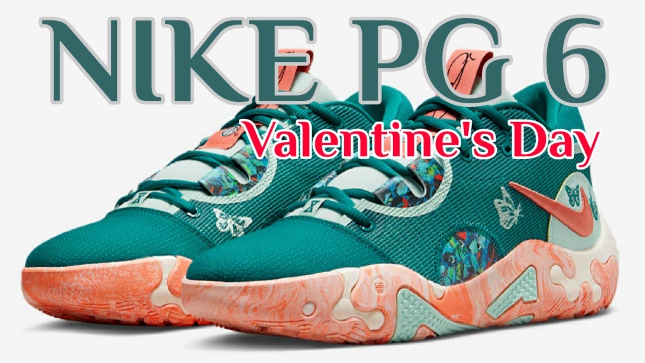 NEW COLORWAY | NIKE PG 6 Valentine's Day - YouTube