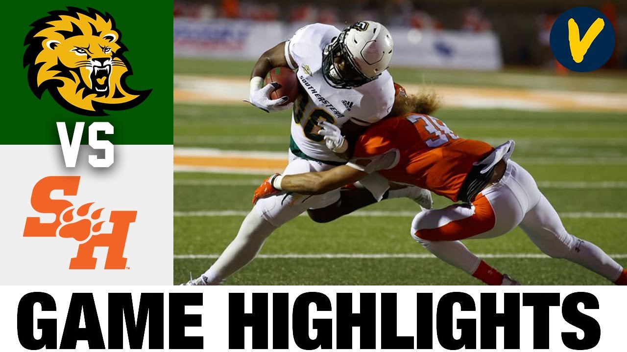 #18 SE Louisiana vs #17 Sam Houston State Highlights | 2021 Spring ...
