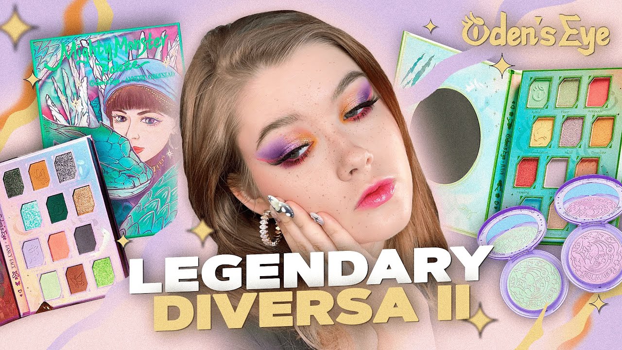 Хайлайтеры и новые палетки ODEN'S EYE |Legendary Diversa| Spring Dragon ...