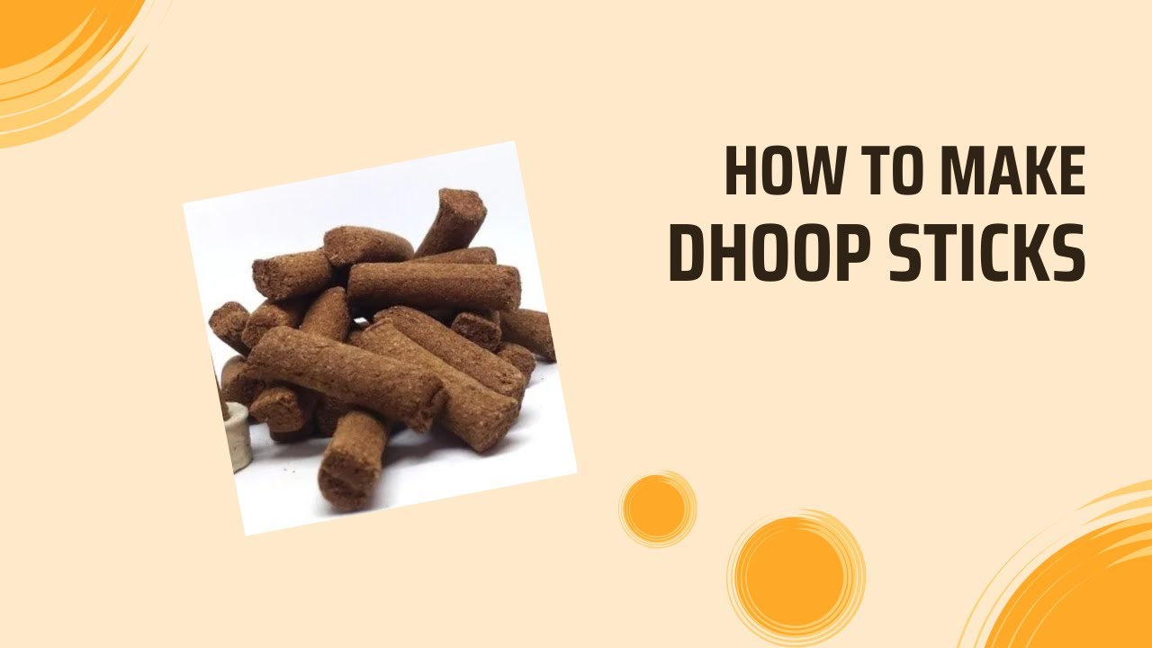 How to make Dhoop Sticks at home | Ep 1 - YouTube