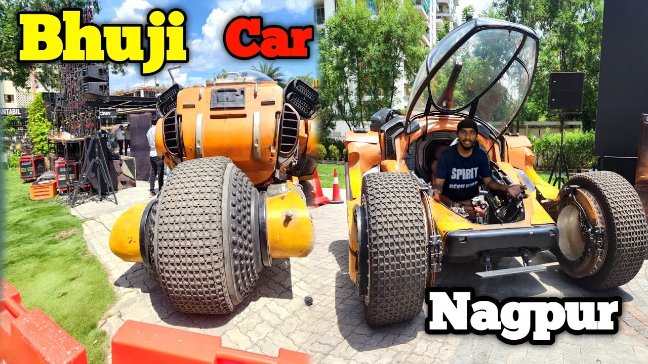 BHUJI CAR🚘 NAGPUR ME AAGI😱 || KALKI MOVIE KI PROMOTION😁 SO HAPPY - YouTube
