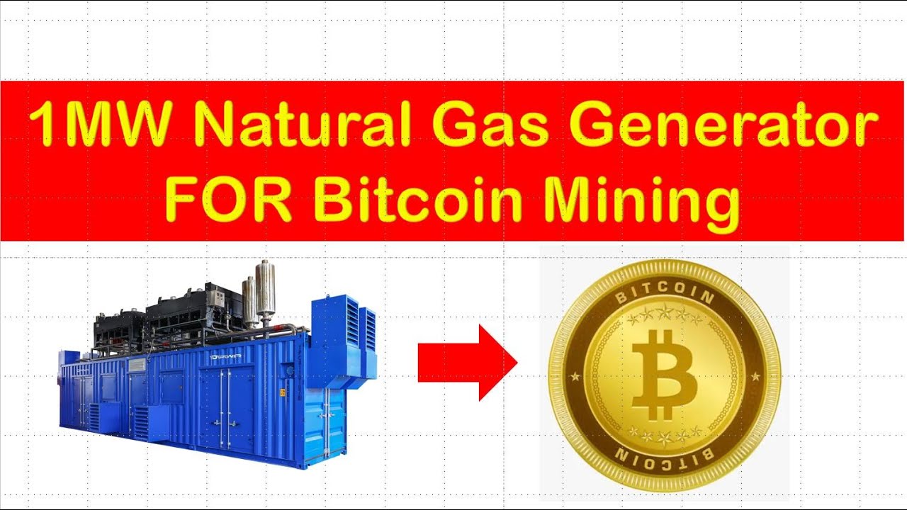 Cummins 500kW 1000kW natural gas generator for bitcoin mine ...