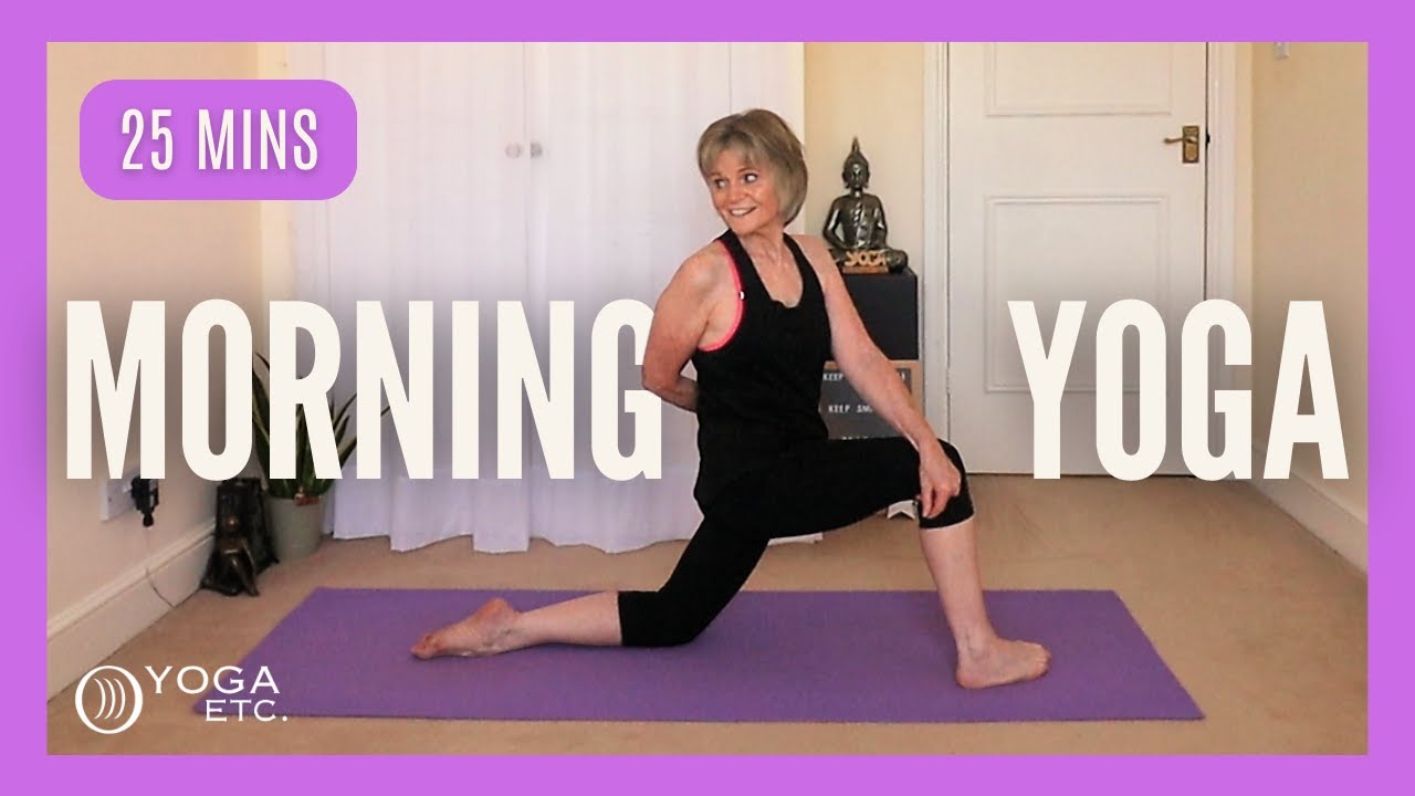 25-Minute MORNING YOGA Routine for Beginner Flexibility - OVER 60 - YouTube