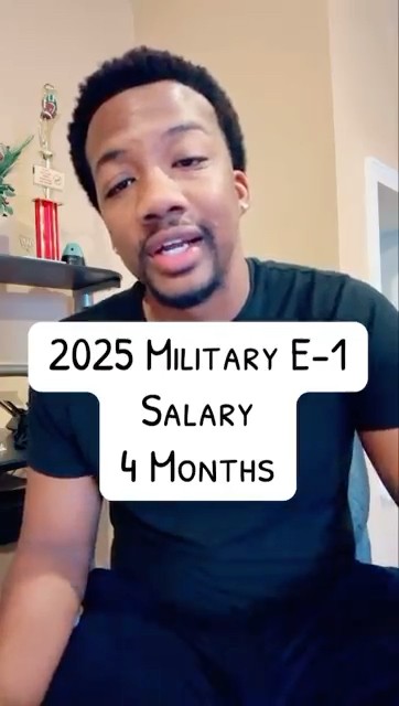 Military E1 Pay for 2025 - YouTube