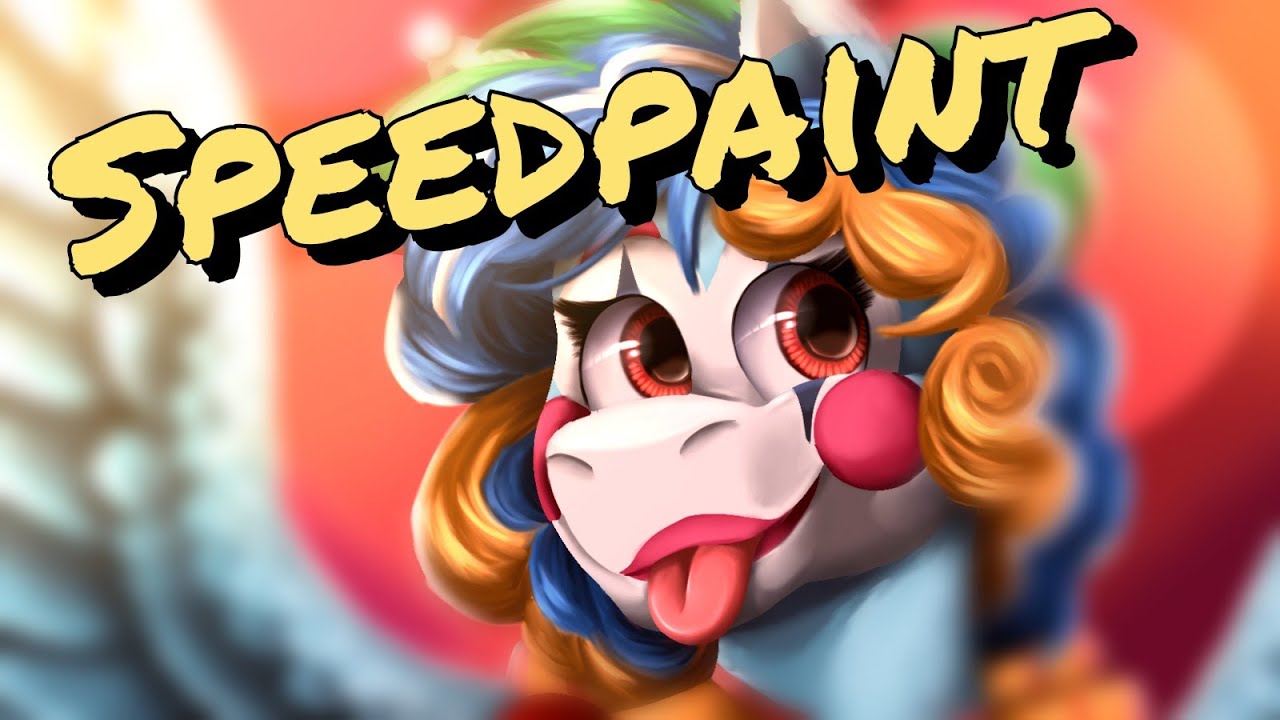 🤡 April Fools! 🤡 (MLP OC Speedpaint) - YouTube