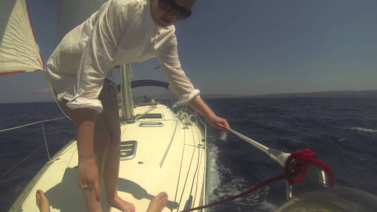 Sailing on a Neilson flotilla holiday around Halkidiki (northern aegean ...