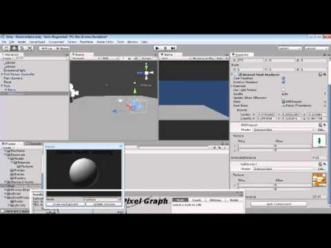 Unity3D Gamedev Tutorial - Strumpy Shader Editor - Distance based Alpha - YouTube