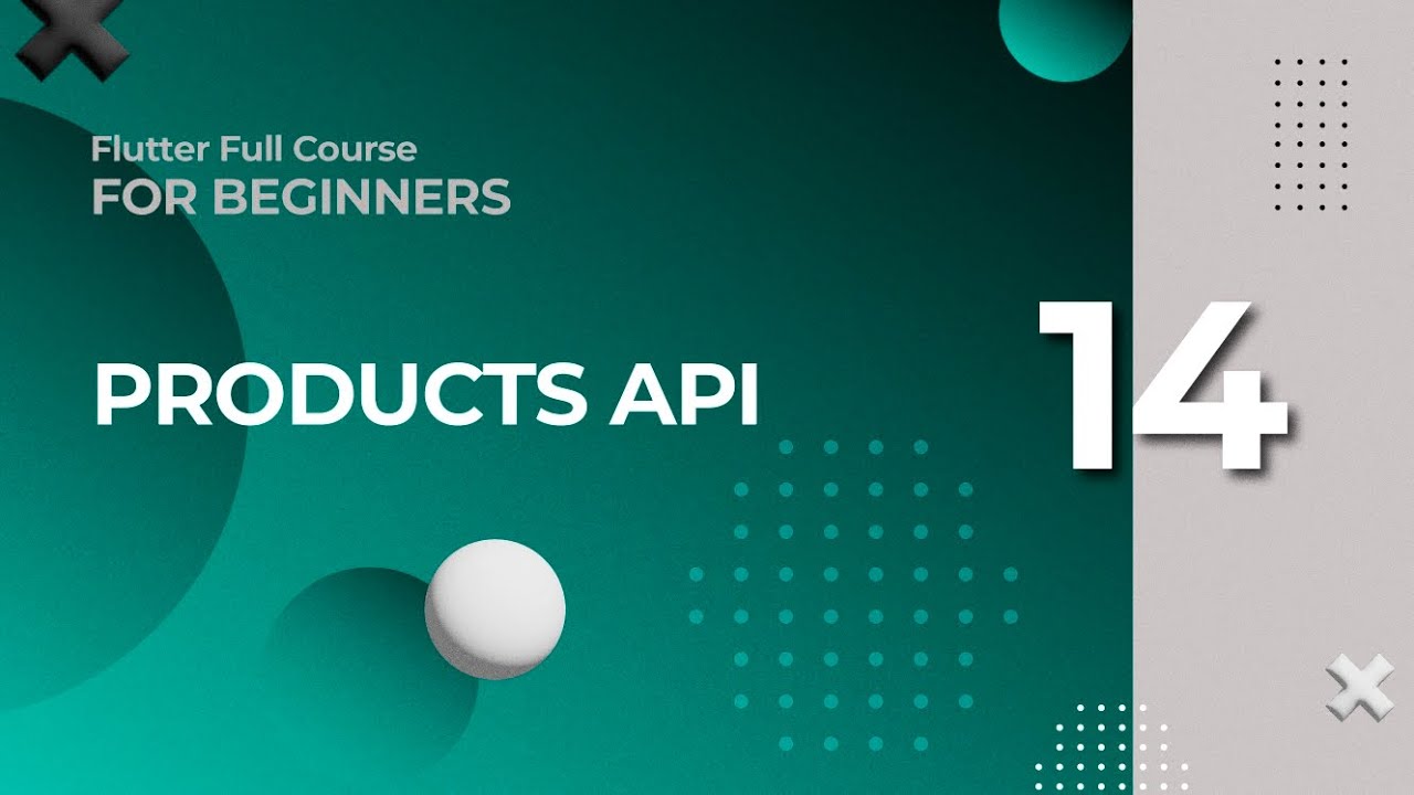 Products API | E-commerce App using Flutter - YouTube