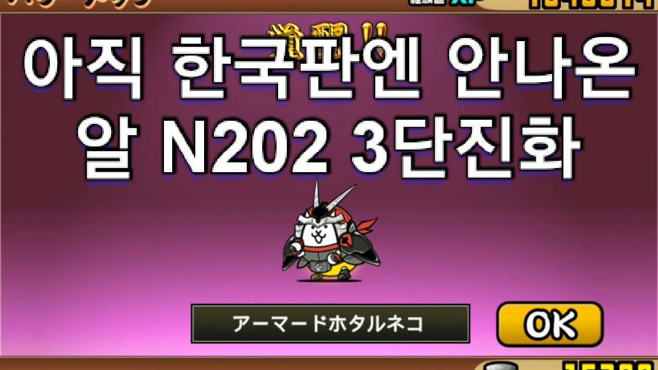 한국판엔 안나온 알N202 3단진화를 하겠습니다 - YouTube