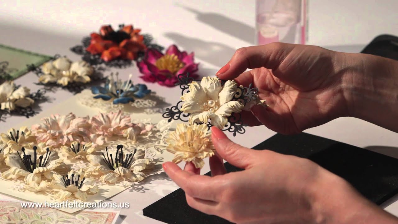 How do I create elegant papercrafted flowers? 5 step by step techniques ...