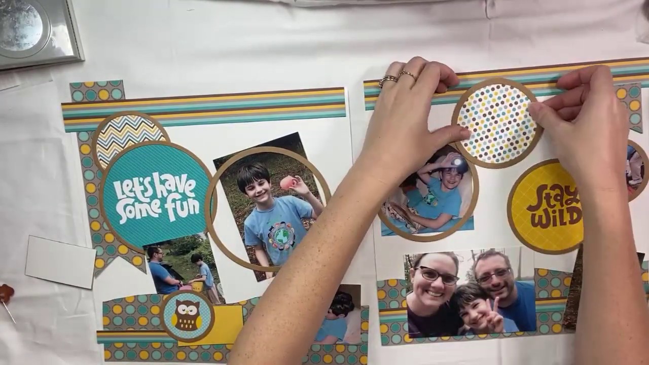 Let's Have Some Fun Layout Class Project - YouTube