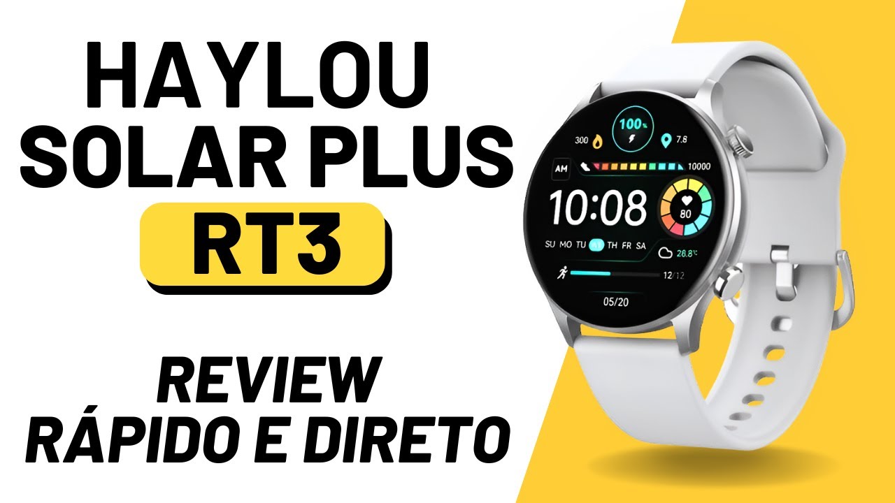 HAYLOU SOLAR PLUS RT3 REVIEW - É BOM? VALE A PENA? - YouTube