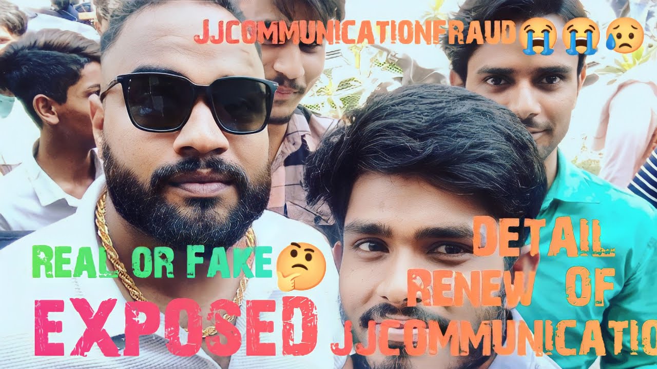 jj communication real or fake !|| jj communicationDelhi Exposed 🤔 ...