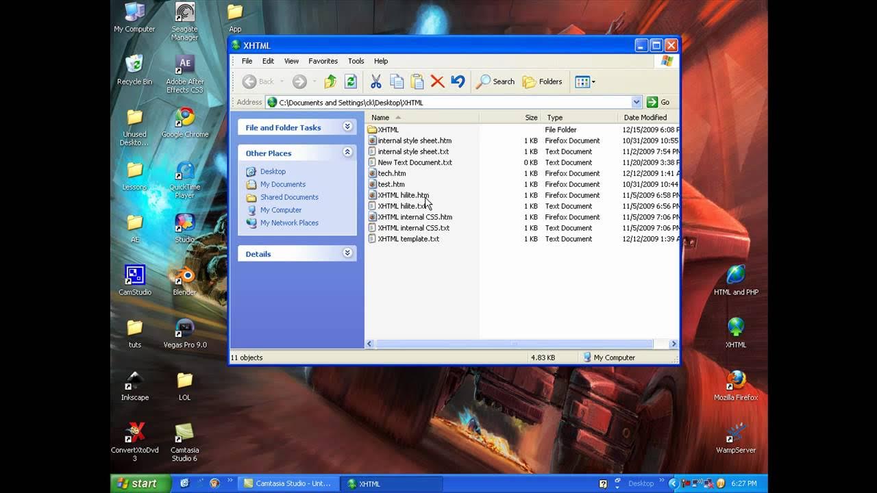 Basic XHTML Tutorial - YouTube