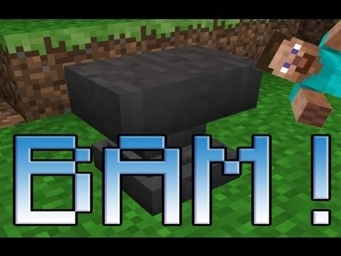 Une enclume dans Minecraft ? - YouTube