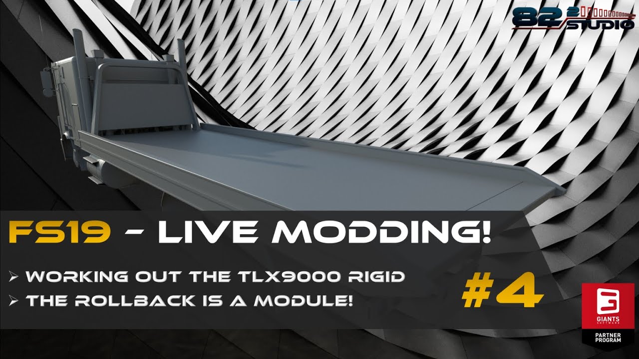 FS19 - Live Modding! TLX9000 Series - Module 1: The Rollback! #4 - YouTube