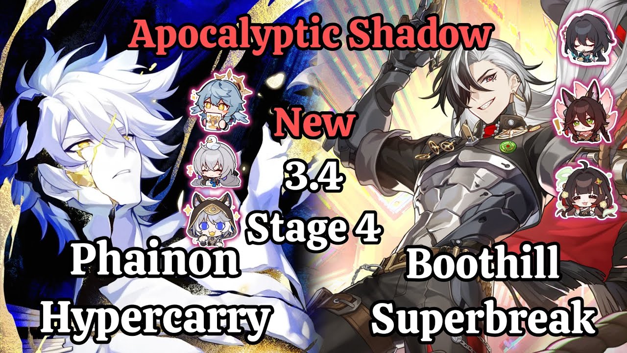 E0S0 Phainon Hypercarry & E0S0 Boothill superbreak New Apocalyptic ...