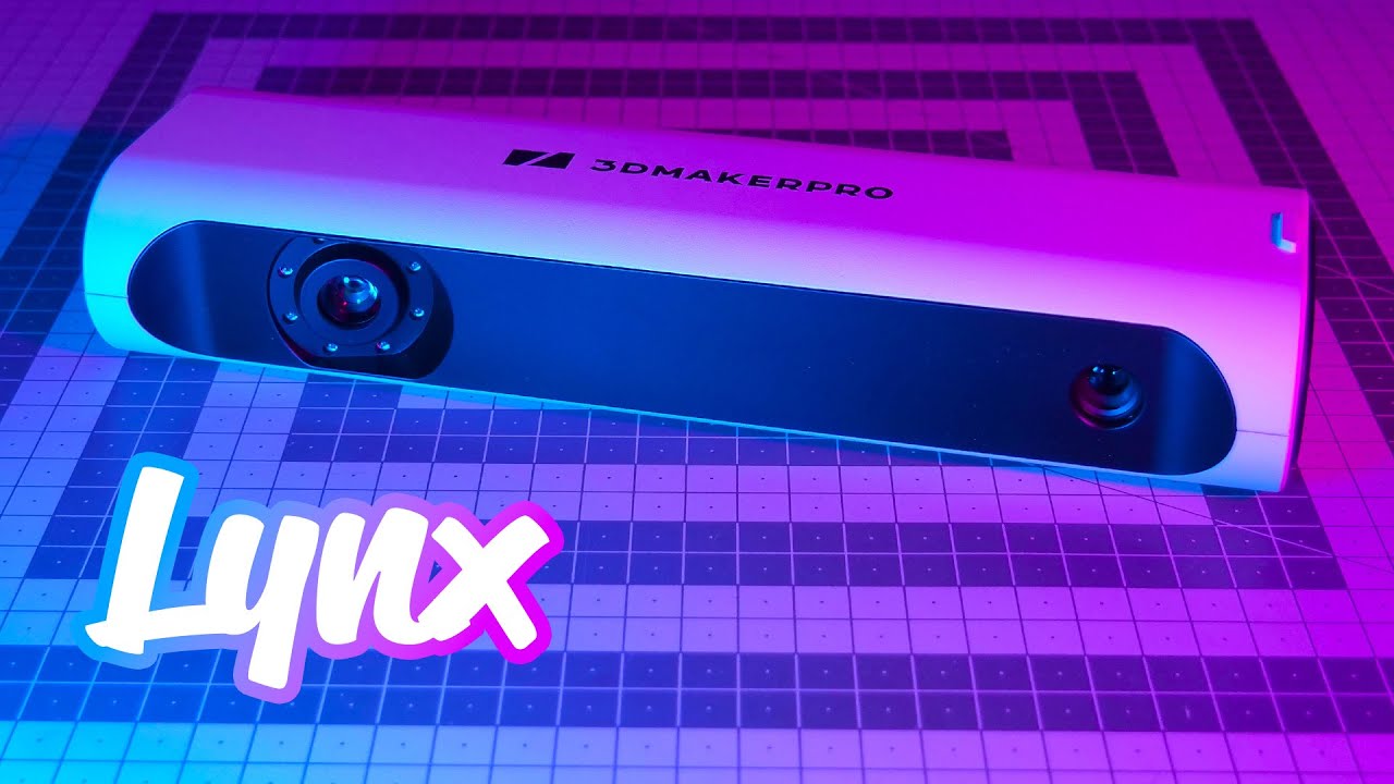 Lynx 3D Maker Pro 🦾 Un scanner 3D Moyen et grand format - YouTube