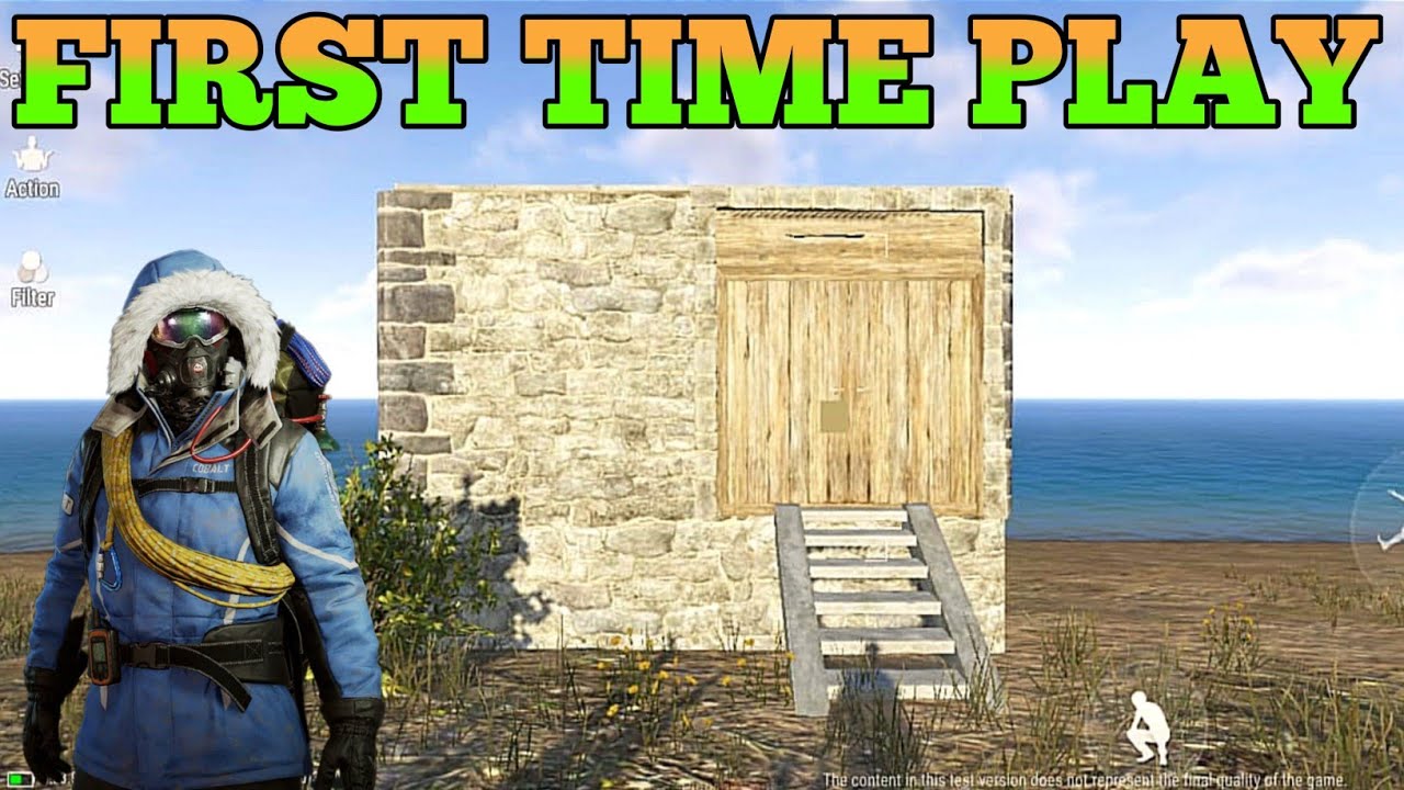 FIRST TIME PLAY RUST || RUST MOBILE HINDI GAMEPLAY - YouTube