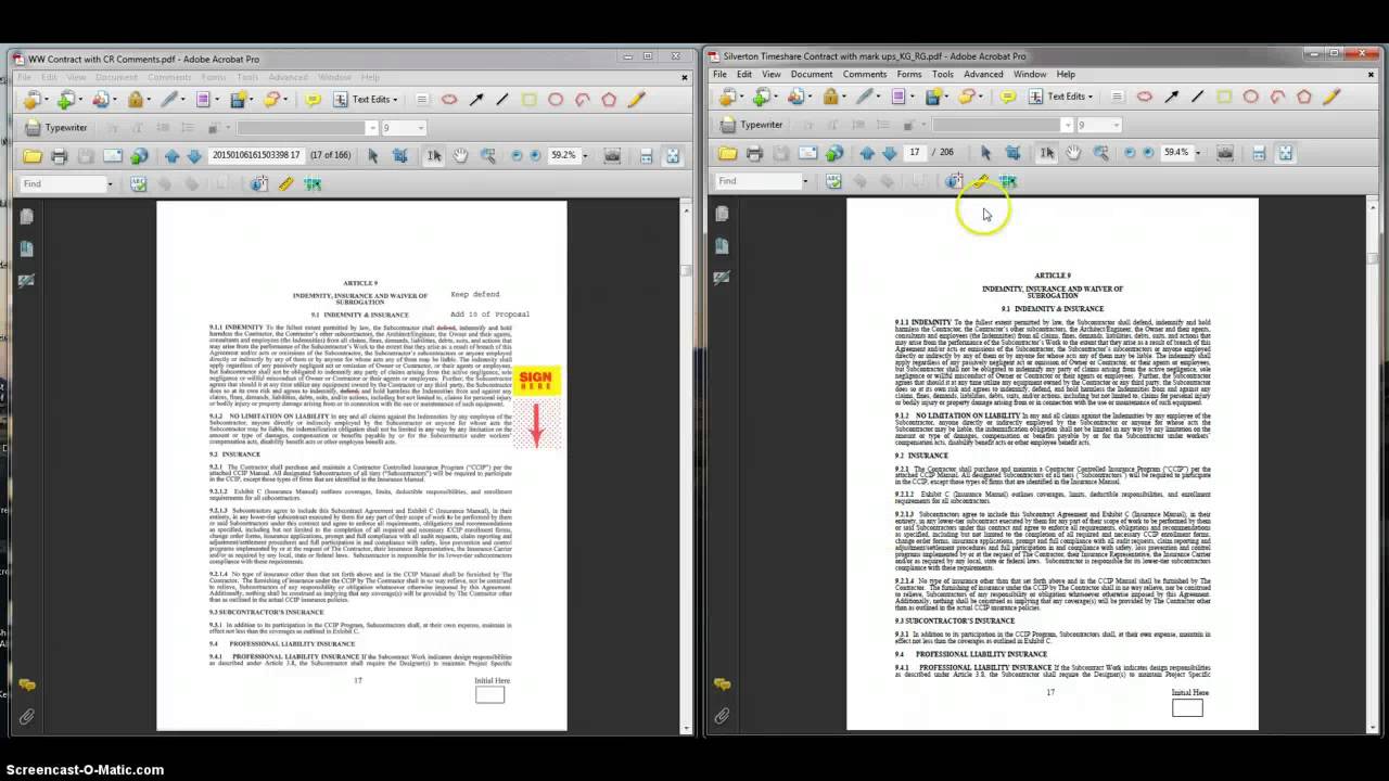 PDF Side by Side Review - kgerard - YouTube
