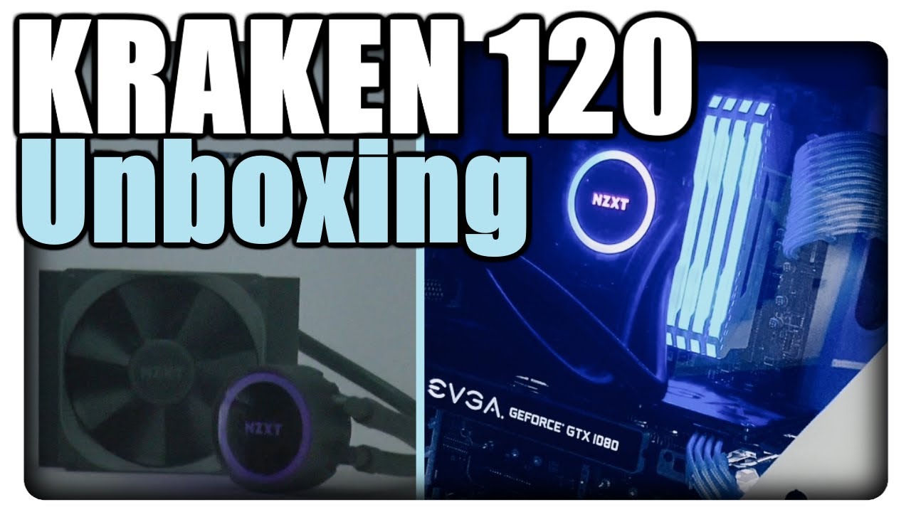 NZXT Kraken 120 Unboxing / 120 AIO / First Impressions / Liquidcooler ...