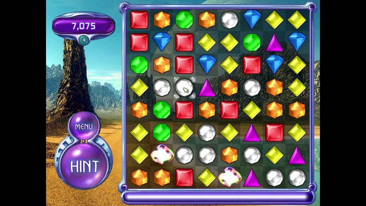 [2C-01] Bejeweled 2 Classic Mode | Levels 1 - 10 - YouTube