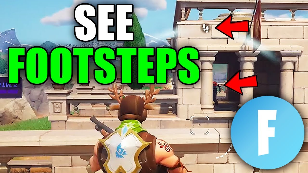 How to See Footsteps in Fortnite - Fast Guide - YouTube