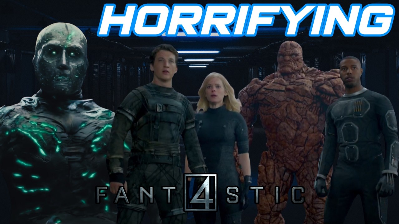 Fantastic Four 2015 (Fant4stic) Is A Scary Mess! - YouTube