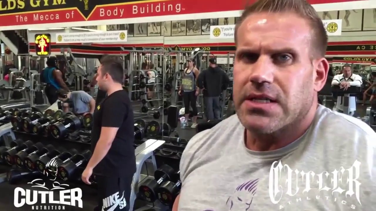 Jay Cutler Chest Workout at The Mecca - YouTube