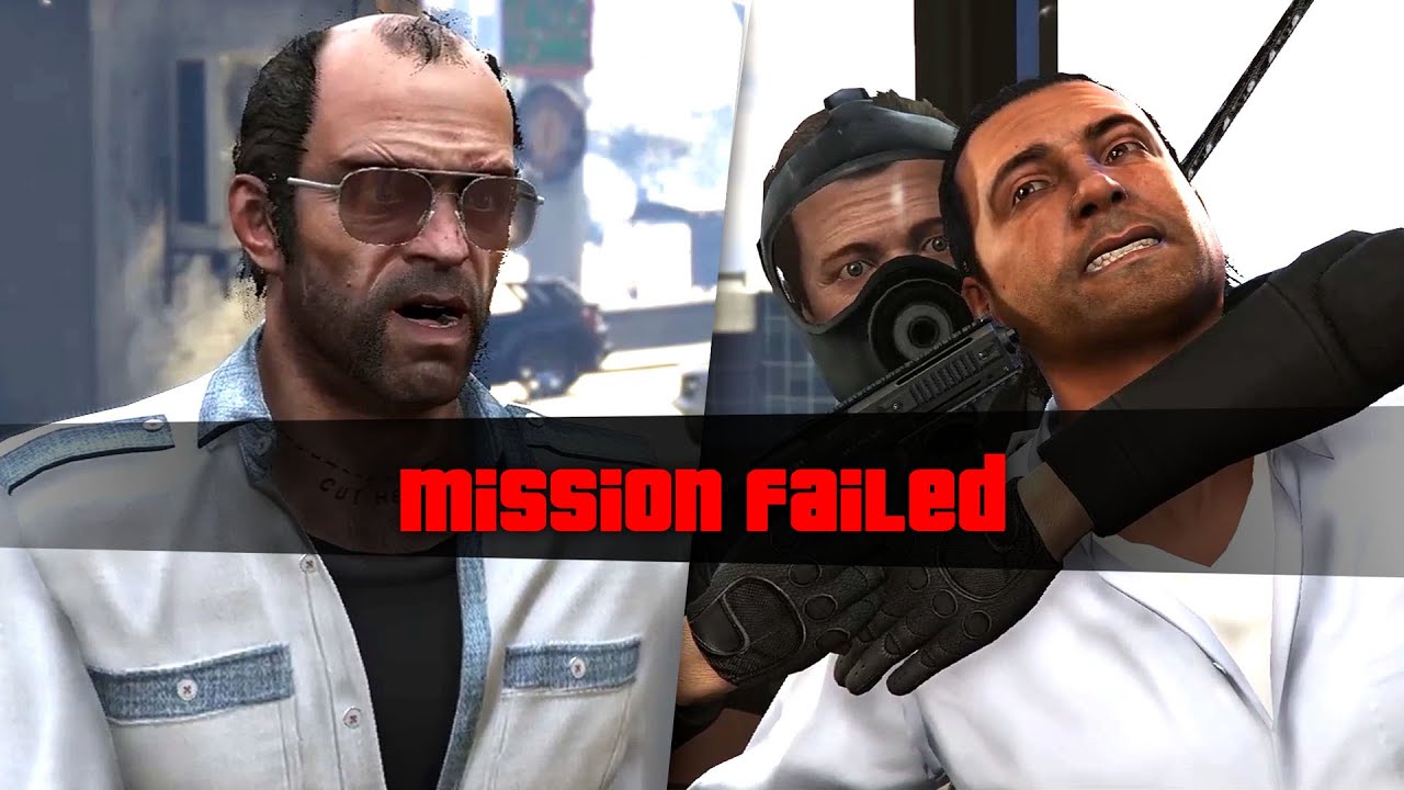 The Wrap Up | Three's Company | Mission Failed | GTA 5 - YouTube