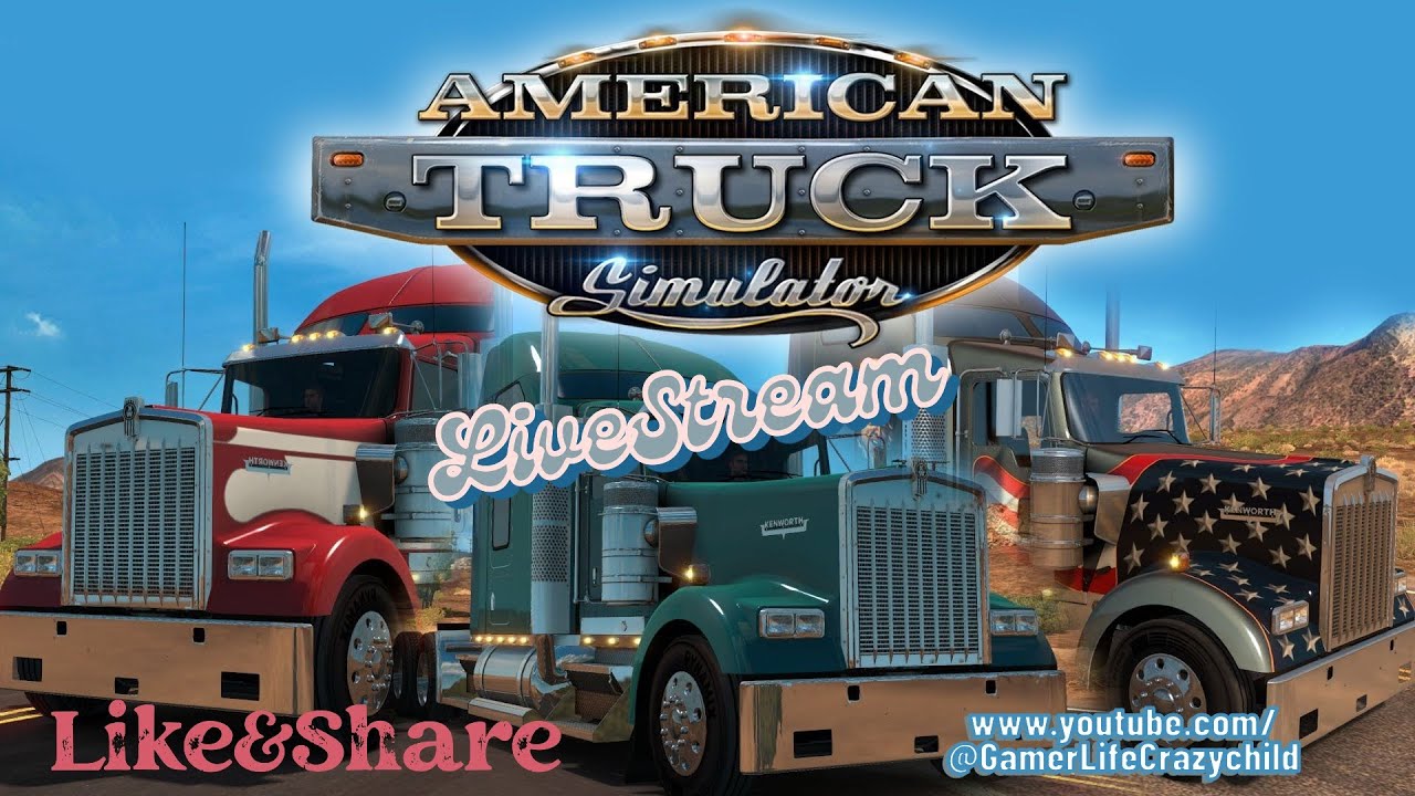 ATS Expansion&Pro Mods map Livestream 20/10/2025 - YouTube