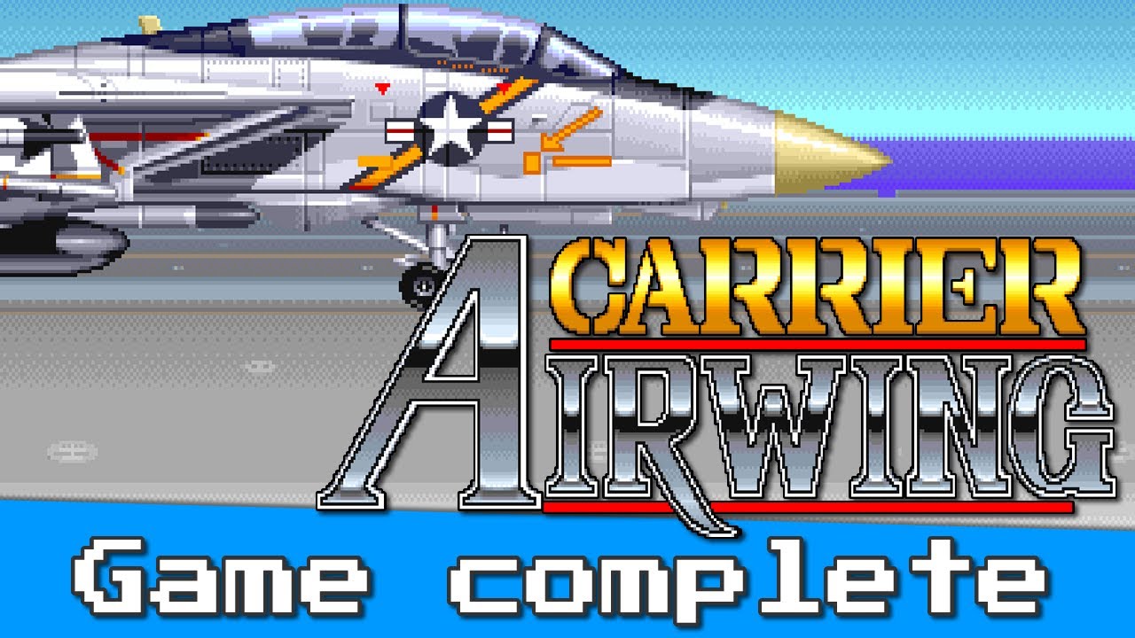 Carrier Air Wing (Arcade) Full game complete 🕹️ No deaths - No cheats ...