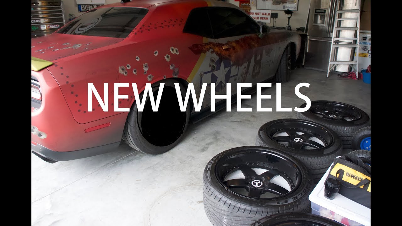 Challenger Hellcat: Frozen in Florida/New shoes - YouTube