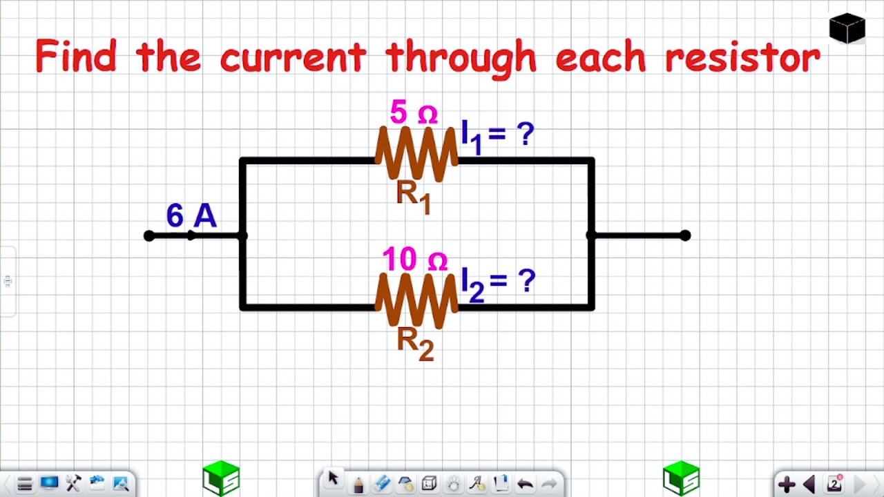 Find the current through each resistor Grade 12 Physical Sciences - YouTube