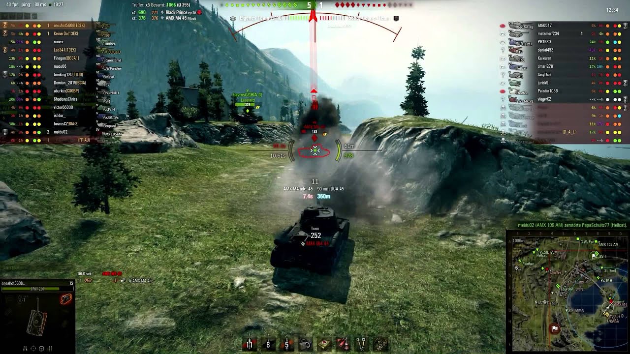 Let´s Play World of Tanks #7 Rambo on Tour - YouTube