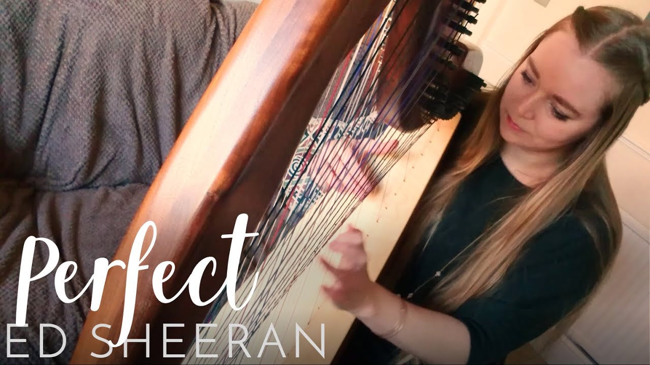 Perfect - Ed Sheeran (Harp Cover) Nottingham Wedding Harpist - YouTube