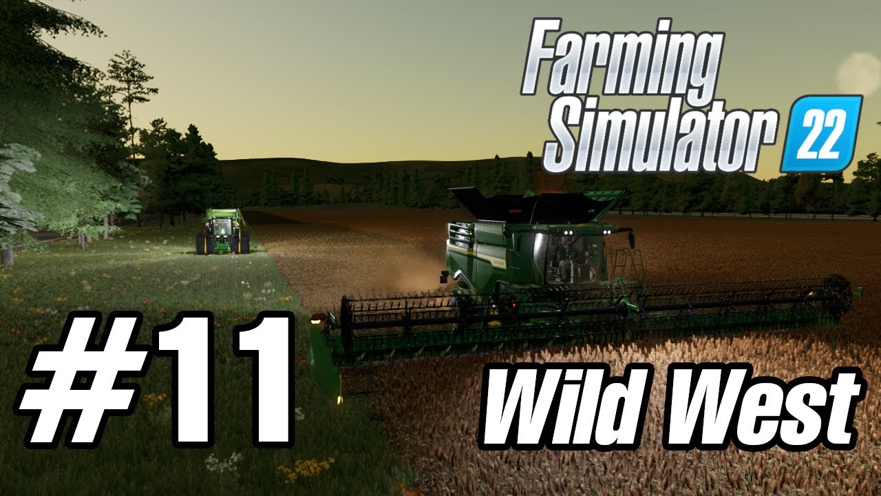 16X WILD WEST | Harvesting | Farming Simulator 22 | #011 | Timelapse ...