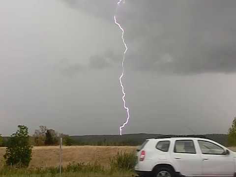 Lightning high speed movie 07/28/2018 Eskilstuna/Örebro Sweden - YouTube