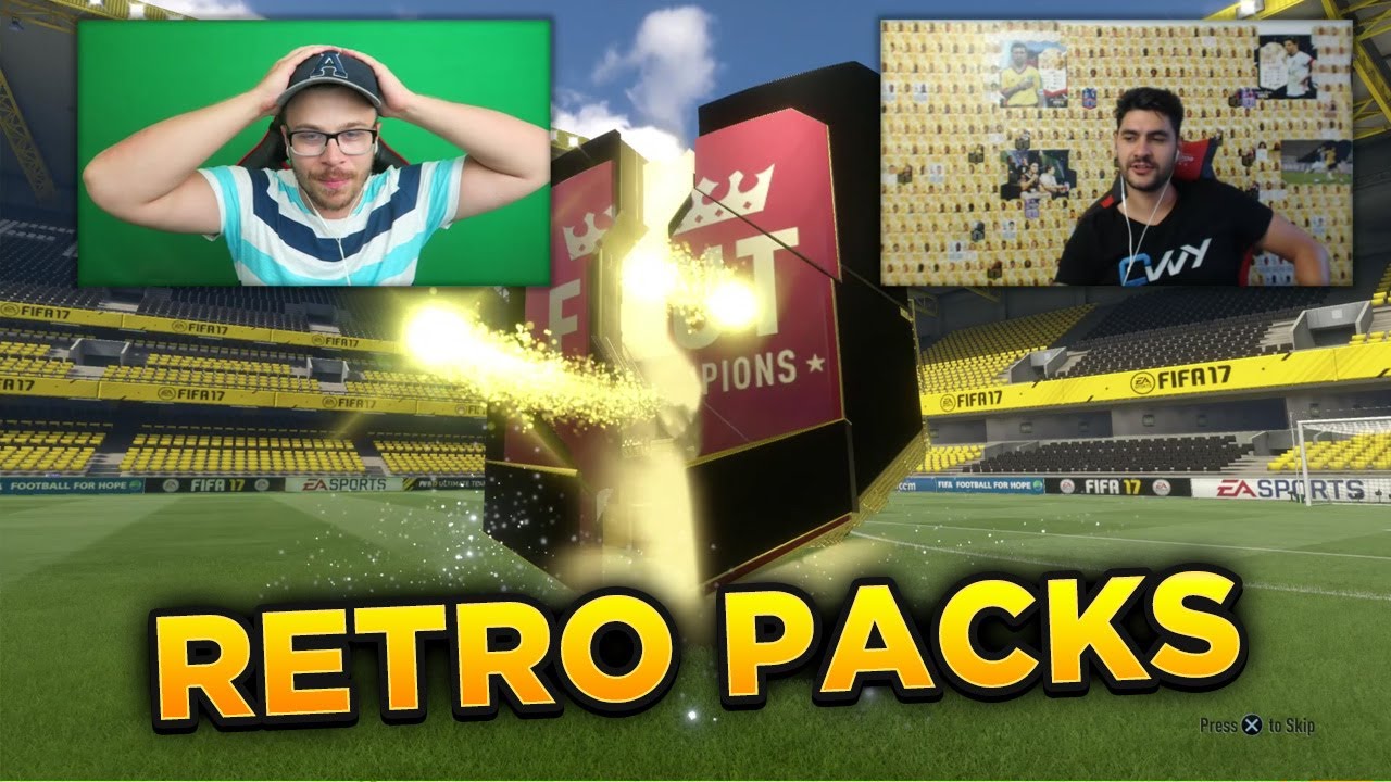 RETRO BEST OF OCTOBER PACKS - FIFA 17 FUT CHAMPIONS ELITE REWARDS - YouTube