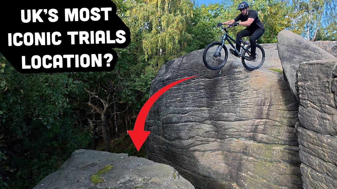Birthday ride at the UK's most iconic trials location! - YouTube