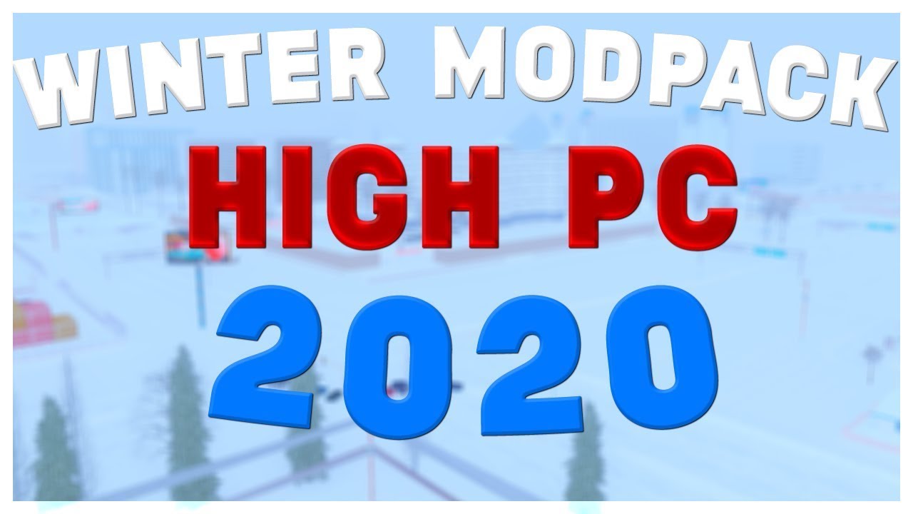MODPACK WINTER HIGH PC / FPS BOOST! RPG.B-HOOD.RO - YouTube