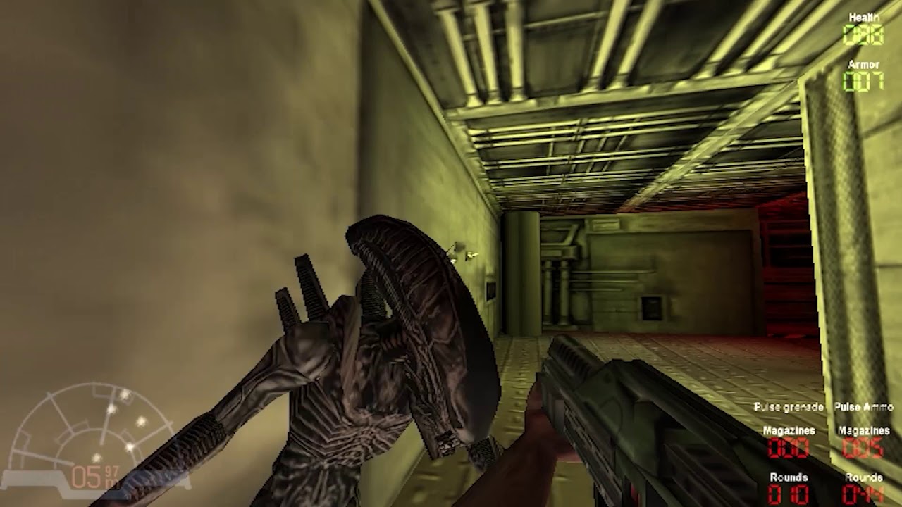 Aliens vs. Predator: Classic '99 - Marine - Invasion - YouTube