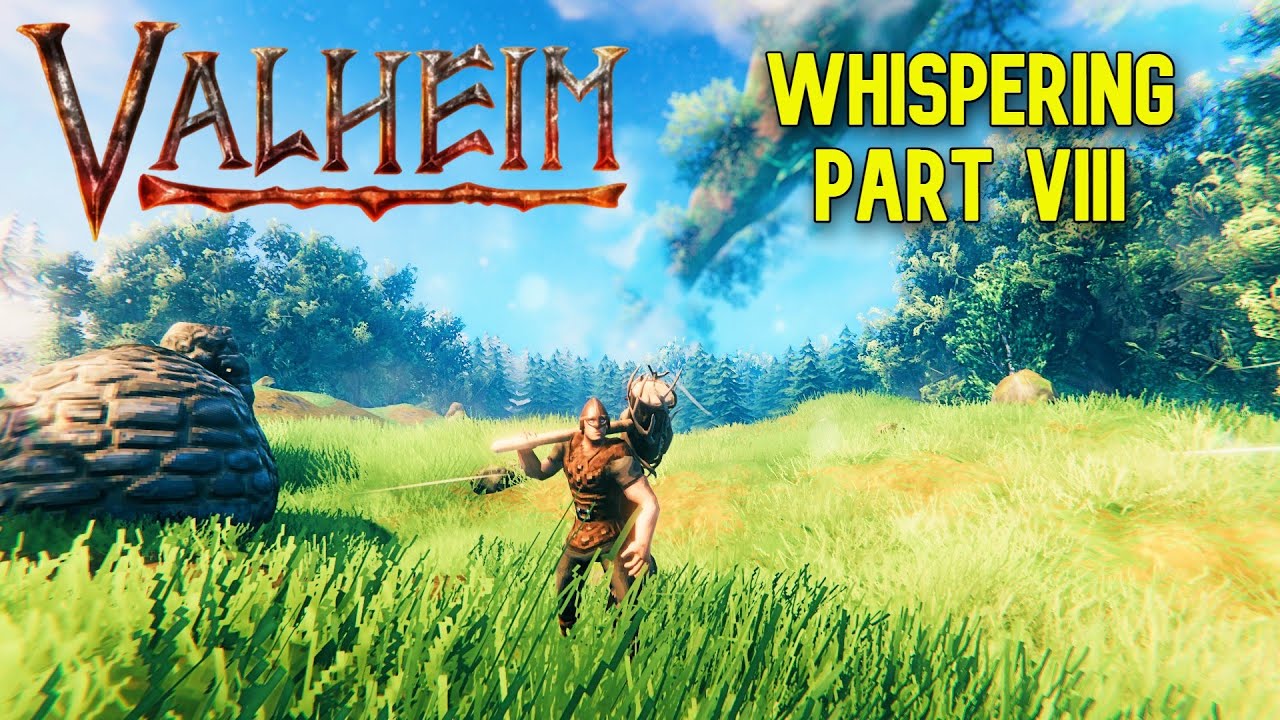 Valheim ASMR | Whispering + Keyboard & Mouse Sounds | Part 8 - YouTube