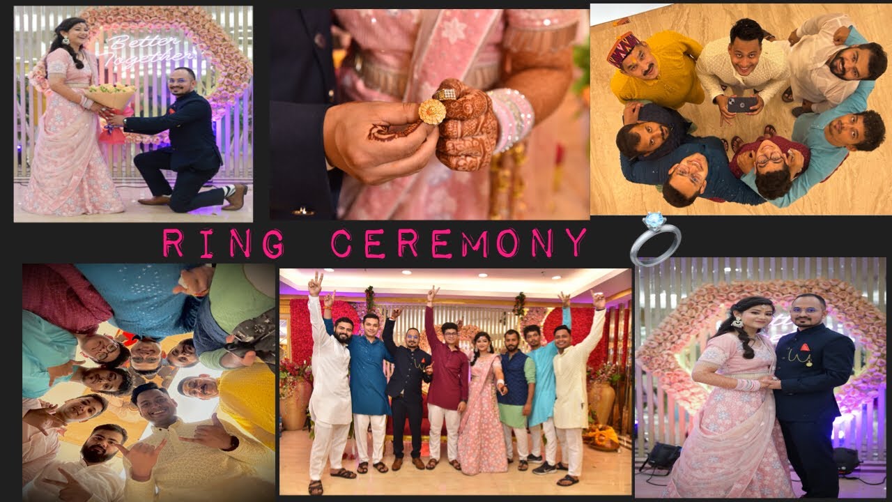 Beautiful ️गढ़वाली Couple की Ring सेरेमनी ॥ Full ऑन Masti 🥳🎉 ...