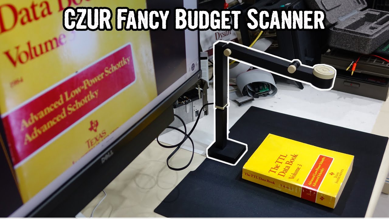CZUR Fancy document scanner review - YouTube